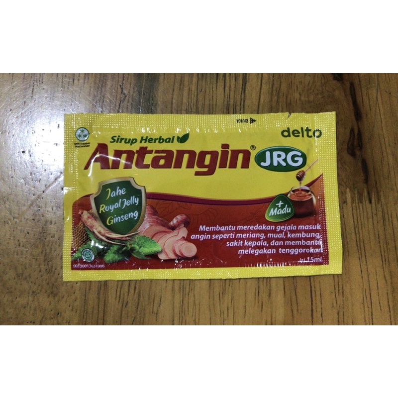 Jual Antangin JGR Sirup Herbal 1 Box Isi 12 Sachet - Mengatasi Masuk ...