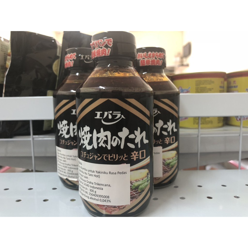 Jual Ebara Yakiniku No Tare Hot/ Saus/ Bumbu Jepang 300Ml | Shopee ...