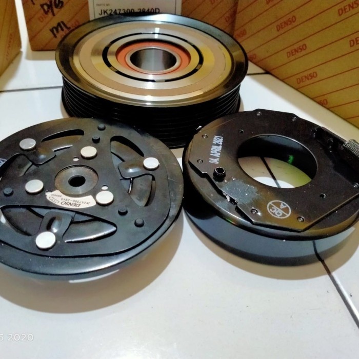 Jual magnet clutch AC mobil magnit Toyota Innova AC double dobel blower ...