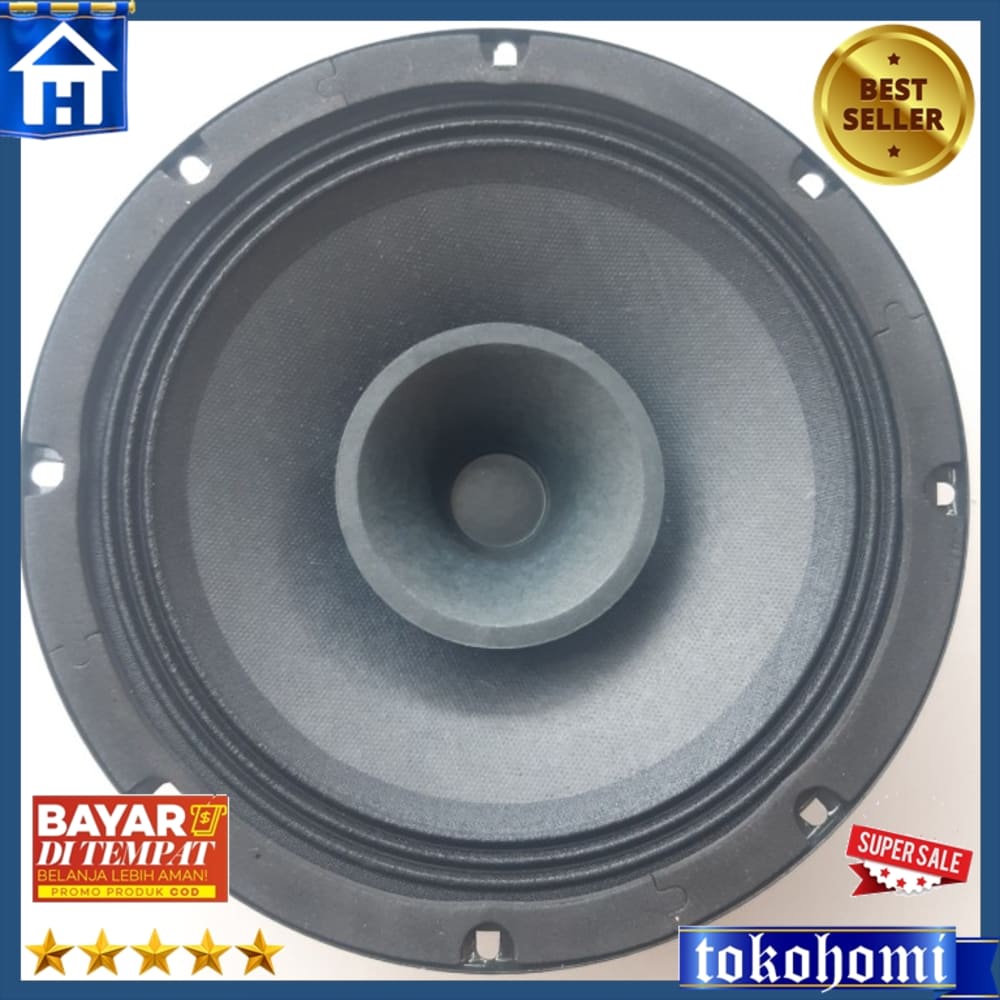 Jual Speaker 8 Inch Fullrange Audio 200 Watt 8 Ohm Speaker 8Inch 8 In ...