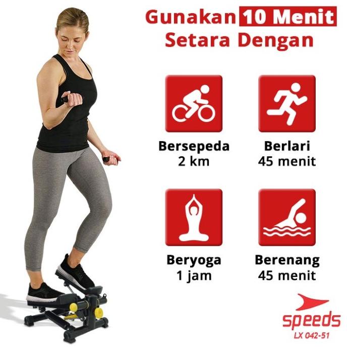 Jual SPEEDS Sport Stepper Alat Olahraga Fitness Gym Rumah Kardio Air ...