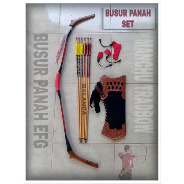 Jual Busur Panah Tradisional Set - Horse Bow - Manchu Tradbow | Shopee ...