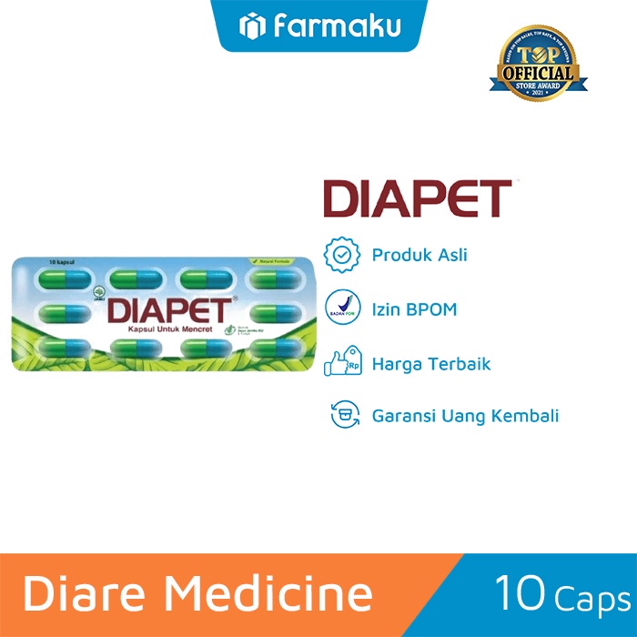 Jual Diapet Strip 10 Tablet | Shopee Indonesia