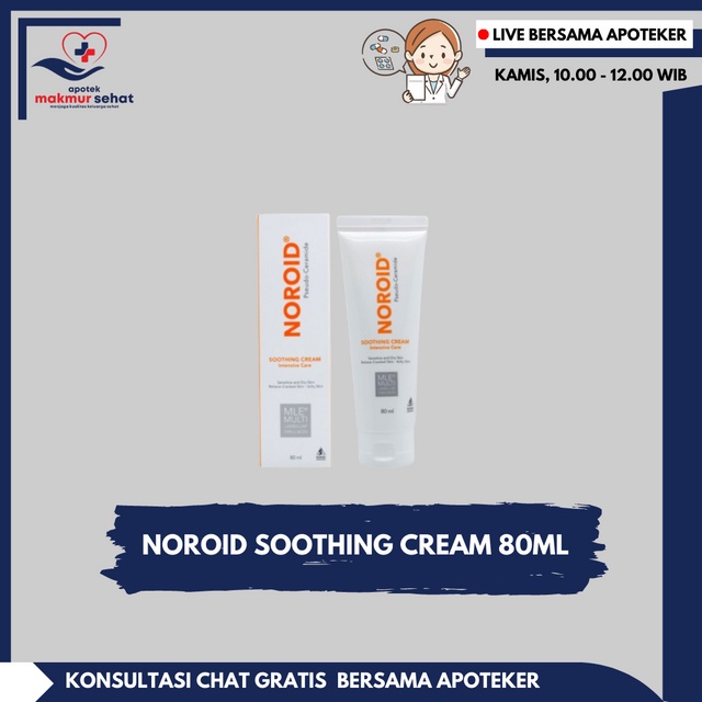 Jual Noroid Soothing Cream 80 ml | Shopee Indonesia