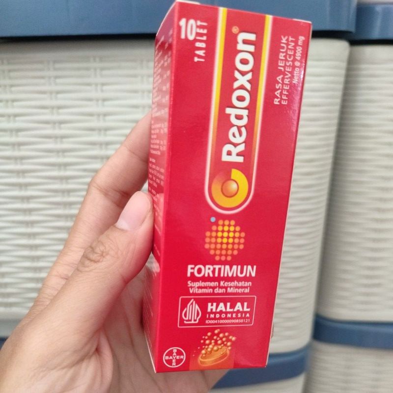Jual BUY 1 GET 1 Redoxon Fortimun CDR Zinc vitamin C tube 10 tablet ...