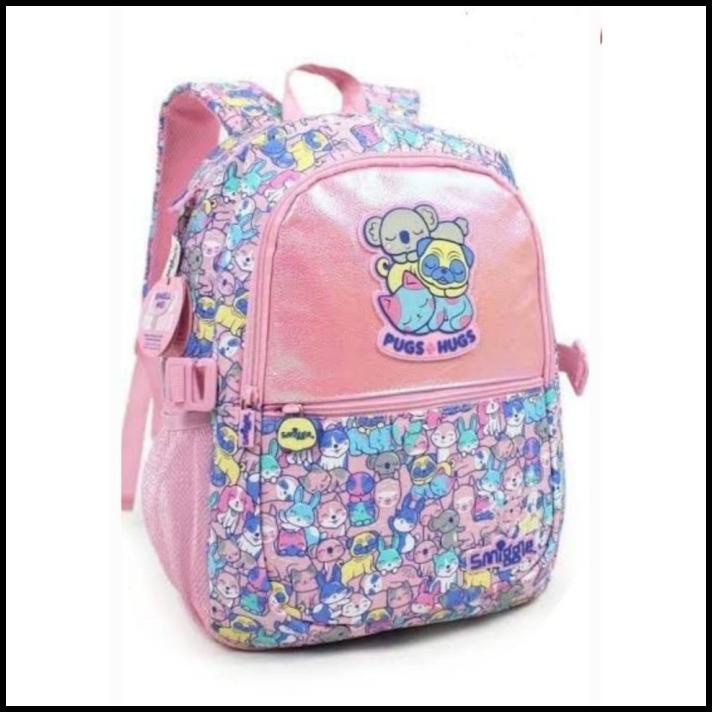 Jual GRATIS ONGKIR TAS SMIGGLE PUG HUGS BACKPACK/ SMIGGLE BACKPACK/ TAS ...
