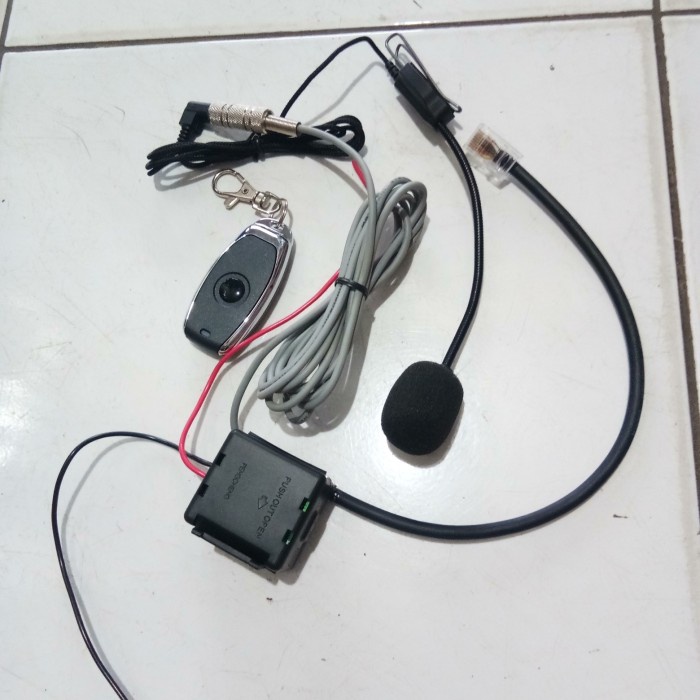 Jual Original Ekstramic Icom Ic-2300H Ptt Remote Radio Rig Icom Mic ...