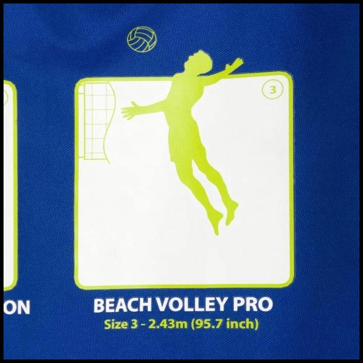 Jual GRATIS ONGKIR JARING NET BOLA VOLI PANTAI 6M BEACH VOLLEY BALL SET ...