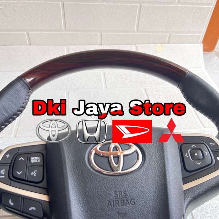 Jual Stir Steer Toyota Innova Reborn Type Q Venturer Komplit Tombol Ori ...