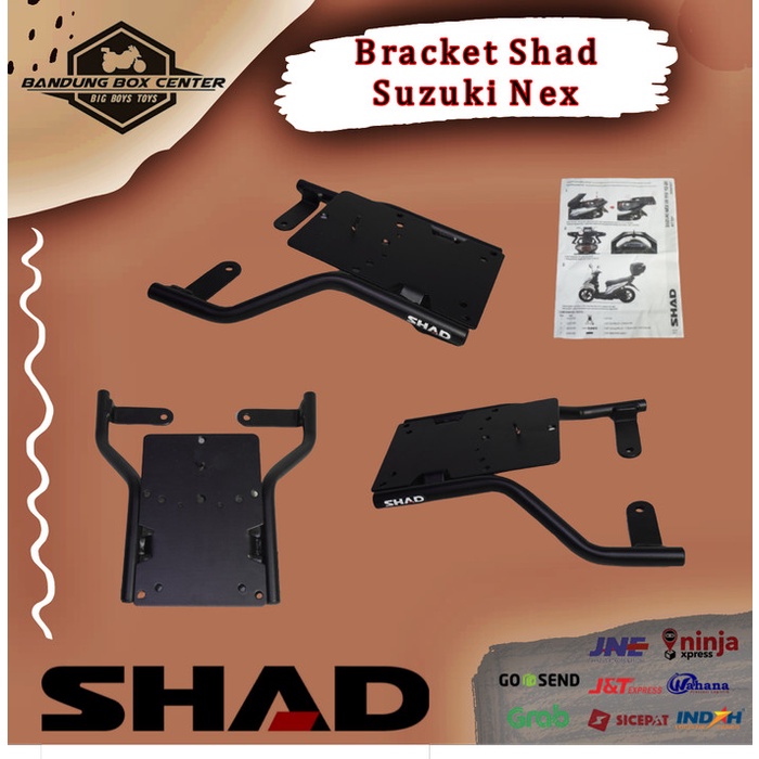 Jual Promo Bracket Box Shad Suzuki Nex Atau Breket Shad Original Suzuki ...