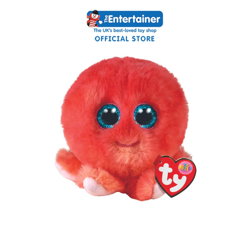 Jual TY Toys Puffies Ball Sheldon Octopus - Boneka Anak Gurita | Shopee ...