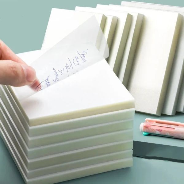 Jual 𝐌04 Sticky Notes Transparent 50 lembar Sticky Note Buku stiker ...