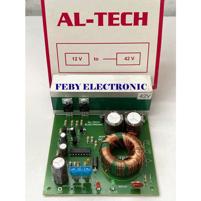 Jual KIT INVERTER 42 VOLT CT INPUT 12 VOLT ER DC TO CT | Shopee Indonesia