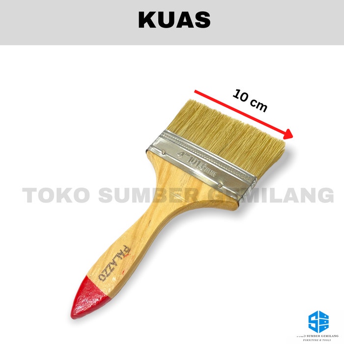 Jual Kuas Cat / Kuas Cat 4 Inch / Kuas Cat Tembok / Kuas / Alat Cat ...