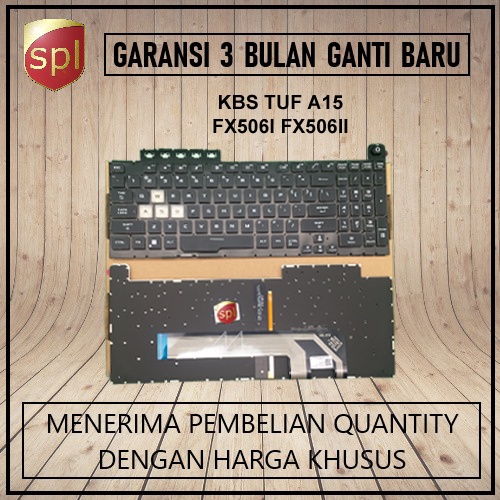 Jual Keyboard Laptop Asus TUF Gaming A15 F15 FX506 FX506hc FX506heb FX506lh FX506li Backlite ...
