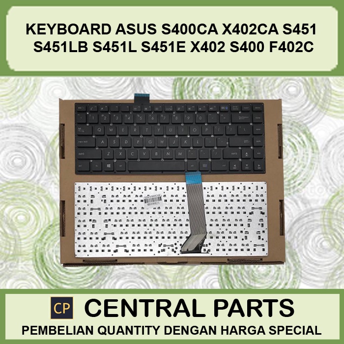 Jual Keyboard Laptop Asus S400CA x402CA S451 s451Lb S451L S451E X402C ...