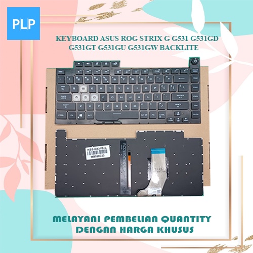Jual Keyboard Laptop Asus ROG Strix G531 Backlite | Shopee Indonesia