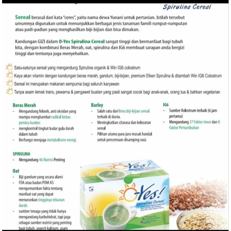 Jual O-Yes Cereal 20's exp 21.07.2025 | Shopee Indonesia
