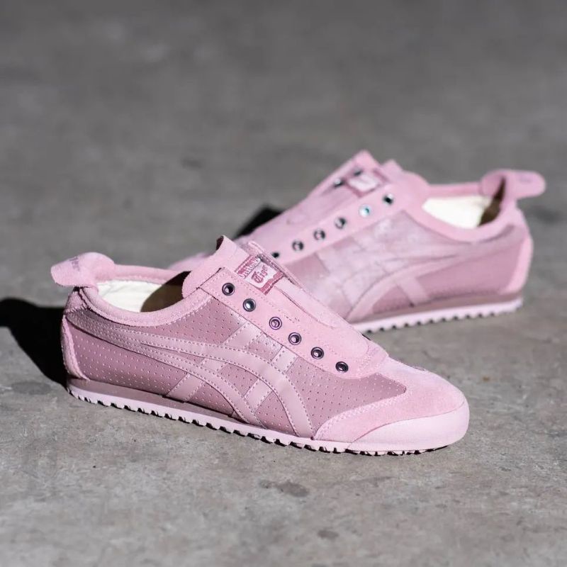 Jual SEPATU ONITSUKA TIGER SLIP ON LEATHER "ROSE RUN | Shopee Indonesia