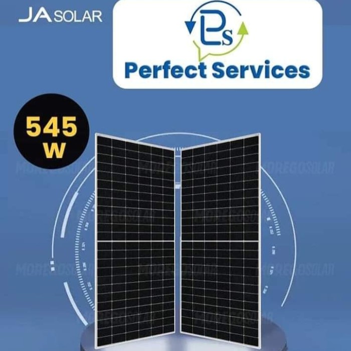 Jual Panel Surya JA Solar 545WP Monocristaline Perc Half Cell MBB ...