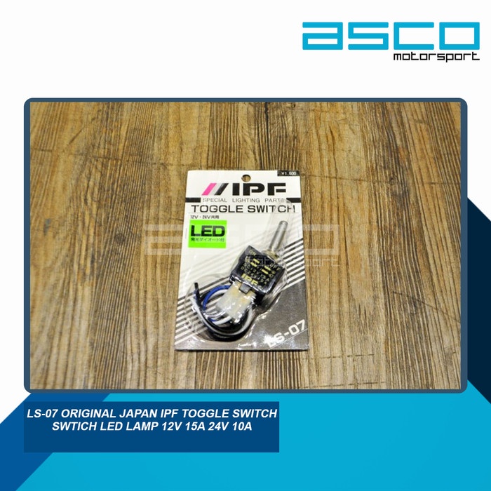 Jual Ls-07 Original Japan Ipf Toggle Switch Swtich Led Lamp 12V 15A 24V ...
