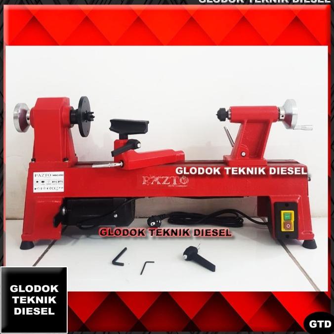 Jual Mesin Bubut Kayu 450 Mm Wood Lathe Machine 45 Cm Original Kokoh ...