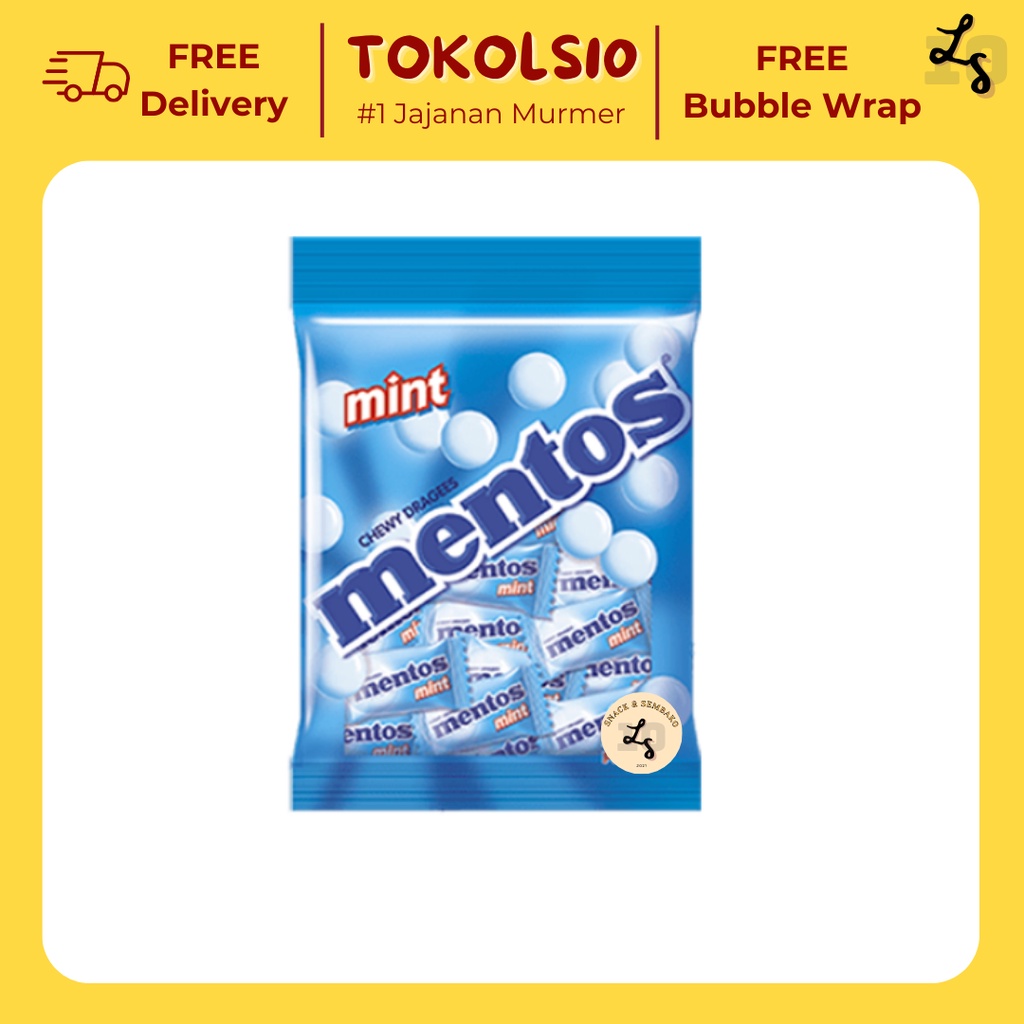 Jual Permen Mentos Rasa Mint/Buah 1 Bungkus Isi 50 Butir | Shopee Indonesia