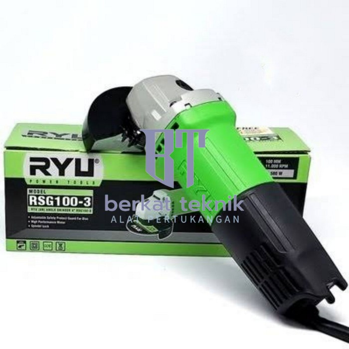 Jual Gerinda Tangan / Slepan / Angle Grinder 4" Inci RSG 100-3 RYU ...