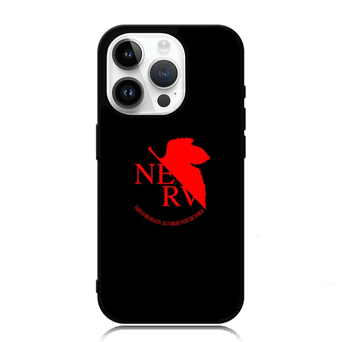 Jual Casing Case iPhone 15 Plus Pro Max Nerv Evangelion Logo AE1640 TPU ...