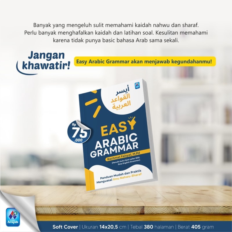Jual (Buku Keren) Easy Arabic Grammar Buku Nahwu dan Shorof Sorof ...