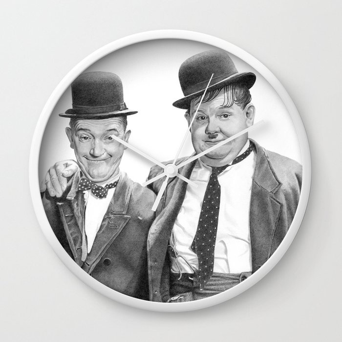 Jual Laurel dan Hardy membuat sketsa Jam Dinding | Shopee Indonesia