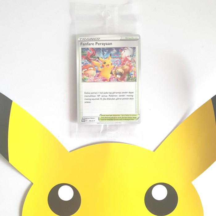 Jual Baru Kartu Pokemon Festival Fanfare Perayaan Stadium Bisa Gojek | Shopee Indonesia
