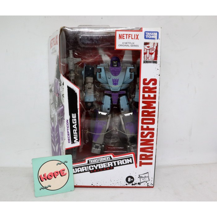 Jual COD Hasbro Transformers Wfc Decepticon Mirage Original Berkualitas ...