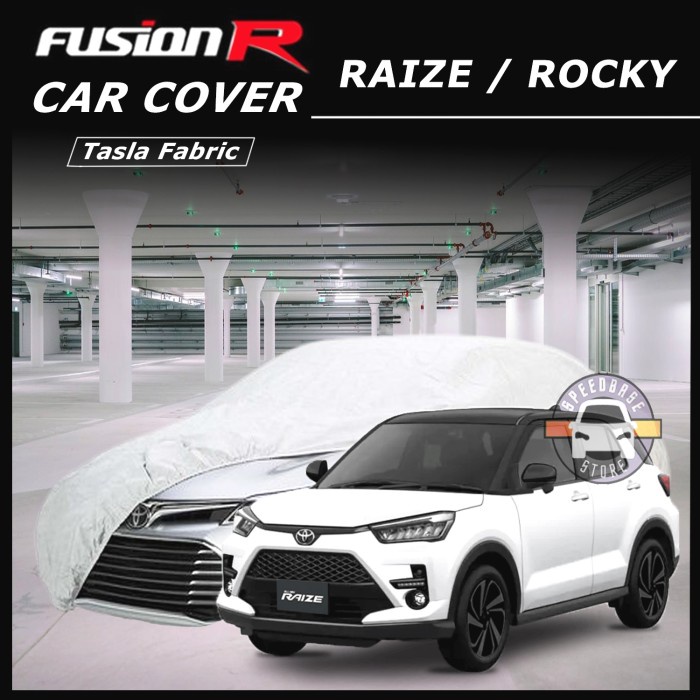 Jual Original Cover Mobil Raize Rocky Fusion R Selimut Body Putih ...