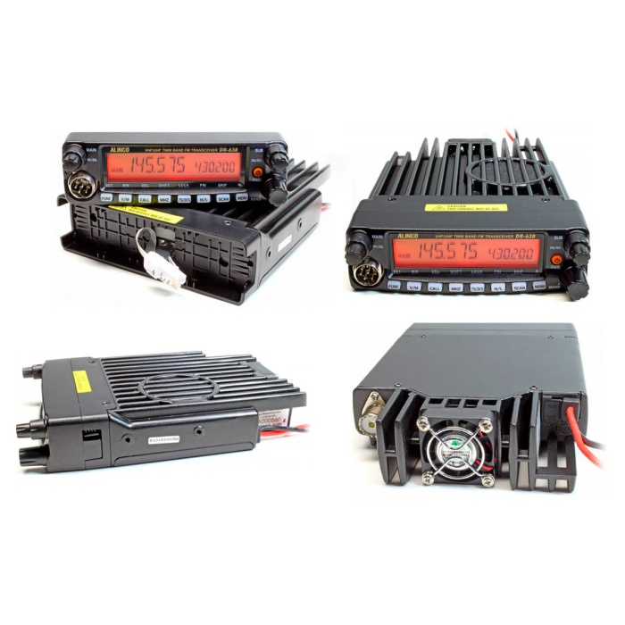 Jual ALINCO DR-638 RIG DUAL BAND GARANSI DR638 REMOVABLE CONTROL HEAD ...
