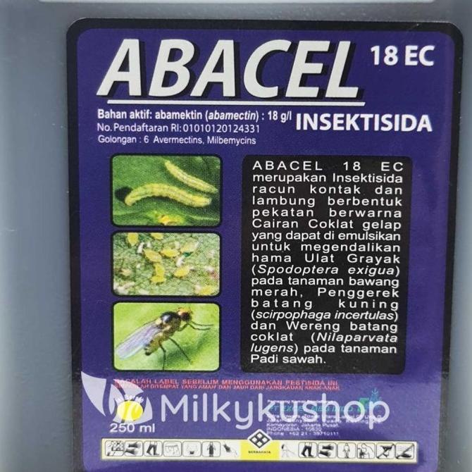 Jual Abacel 18 Ec 250 Ml Insektisida Hama Trip Trips Ulat Grayak ...