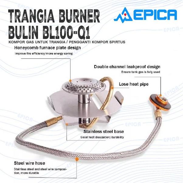 Jual Kompor Gas Burner For Trangia Kompor Only Bulin Bl100-Q1 | Shopee Indonesia