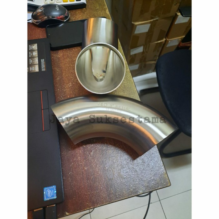 Jual COD Elbow Sanitary Ss316L 3 Inch / Elbow Sanitary Stainless Steel ...