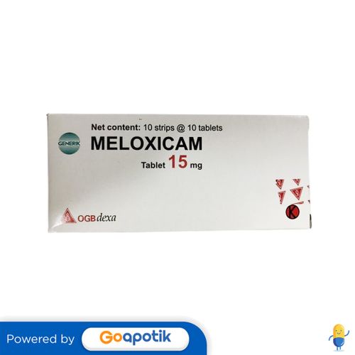 Jual MELOXICAM OGB DEXA MEDICA 15 MG BOX 100 TABLET | Shopee Indonesia