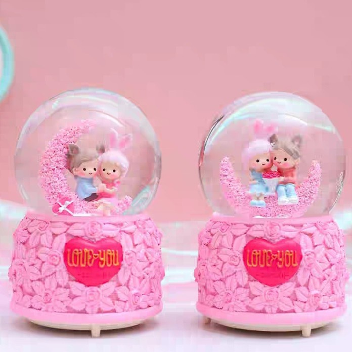 Jual Kotak Musik / Snowball / Bola Kaca / Bola Salju Love Story ...