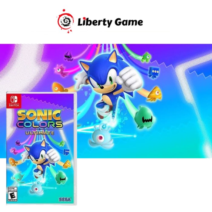 Jual Nintendo Switch Sonic Colors Ultimate Sonic Color Ultimate Shopee Indonesia