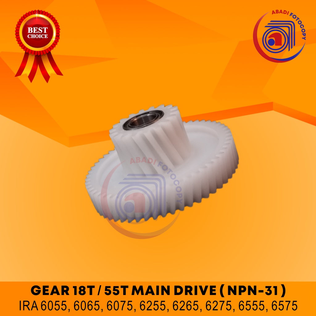 Jual Gear 18 T 55 T Main Drive IRA 6055 6075 6255 6275 6555 6575 - NPN-31 | Shopee Indonesia