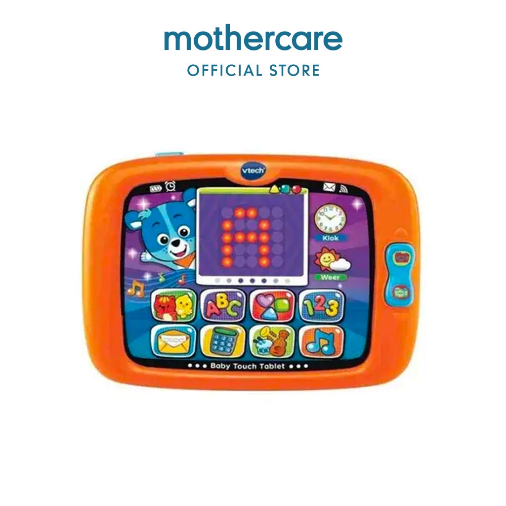 Jual Vtech Light Up Baby Touch Tablet Orange - Mainan Edukasi Anak ...