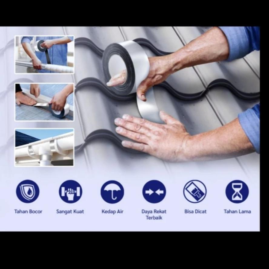 Jual Baru LEM PEREKAT LAKBAN ISOLASI ANTI BOCOR NO DROP NODROP TAPE ...