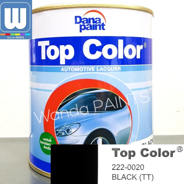 Jual Promo Top Color Danapaint Black Doff 2833 (1 Kg) | Shopee Indonesia