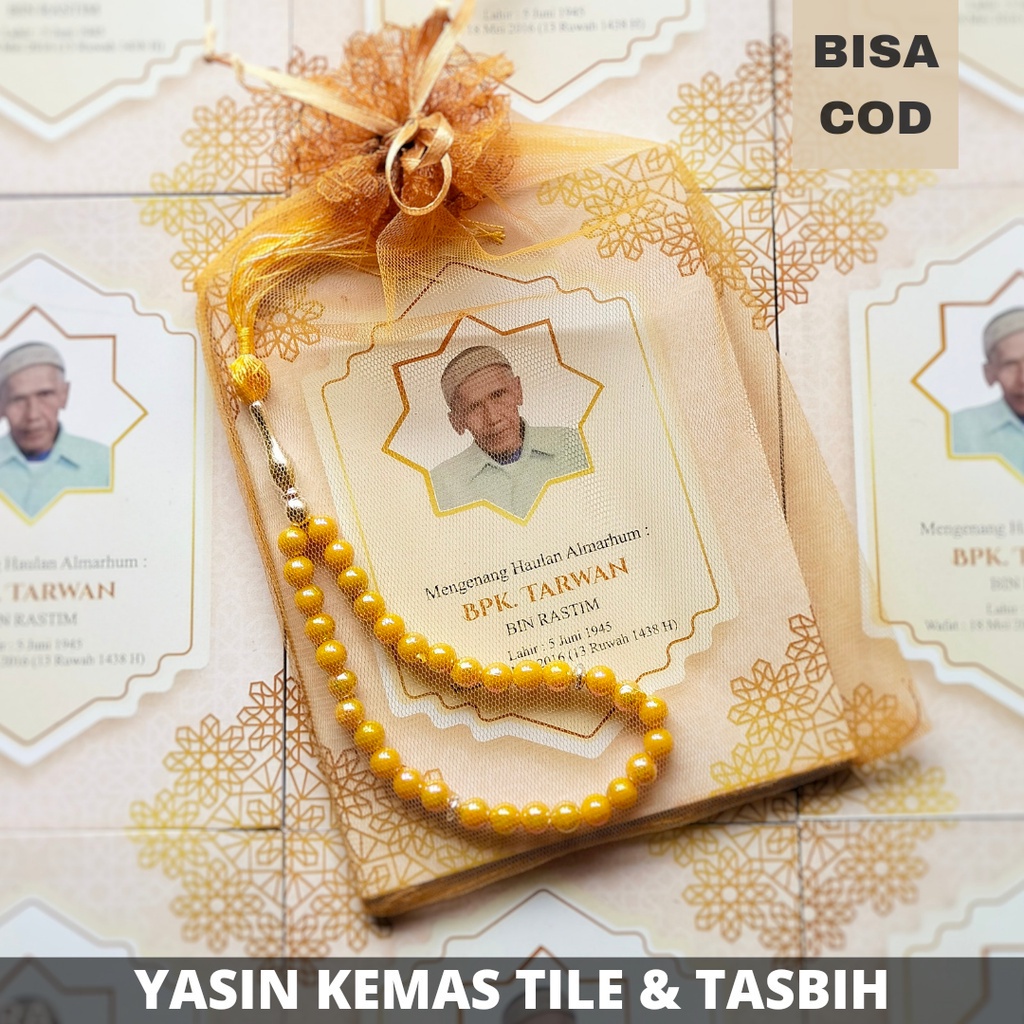 Jual CETAK BUKU YASIN DAN TAHLIL CUSTOM SOFTCOVER FOTO ALMARHUM 40 100 ...