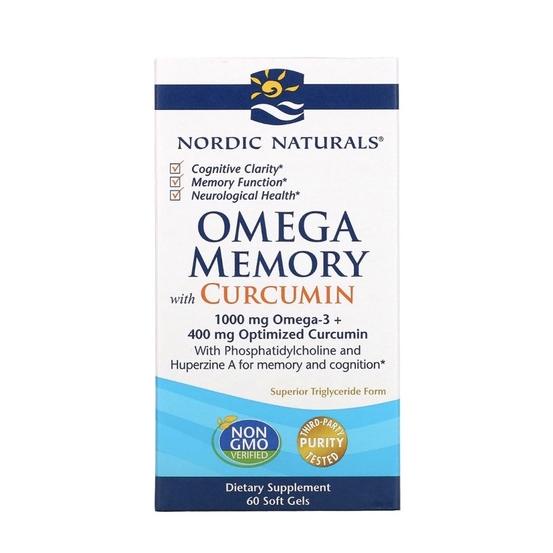 Jual NORDIC NATURALS OMEGA MEMORY WITH CURCUMIN 500 MG 60 SOFTGELS ...
