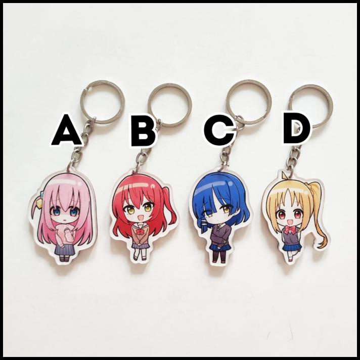 Jual TERMURAH KEYCHAIN ANIME BOCCHI THE ROCK 1 GANTUNGAN KUNCI AKRILIK ...