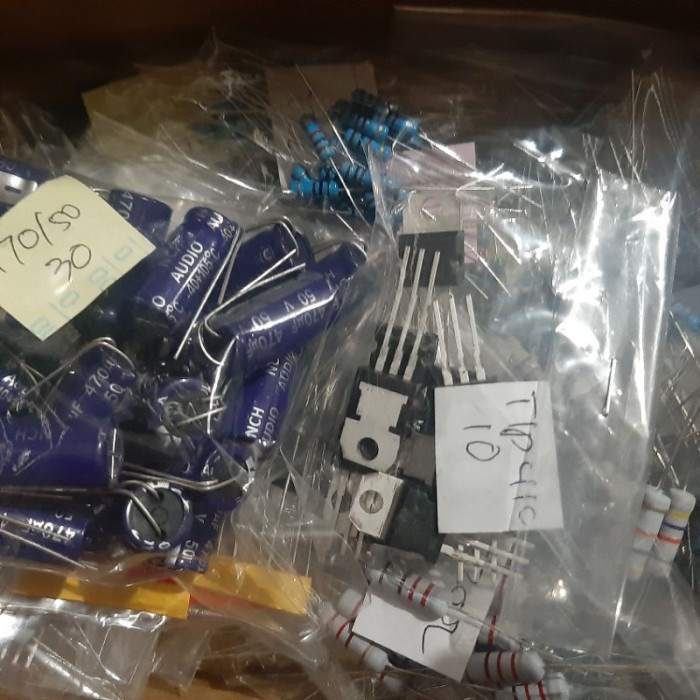 Jual Paket Elco Dan Transistor Dan Resistor Termurah | Shopee Indonesia