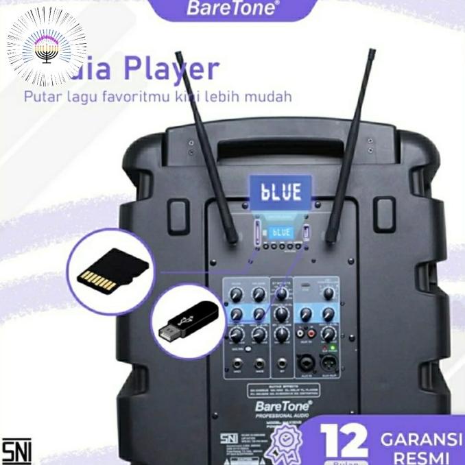 Jual Produk Terlaris Speaker Bluetooth Baretone Max-15Nb 15 In 800W Baretone Max15Nb New ...